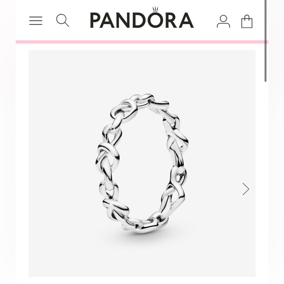 Pandora | Jewelry | Pandora Knotted Hearts Ring | Poshmark